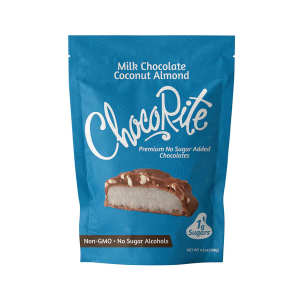 HealthSmart ChocoRite - Milk Chocolate Coconut Almond - Pouches ...