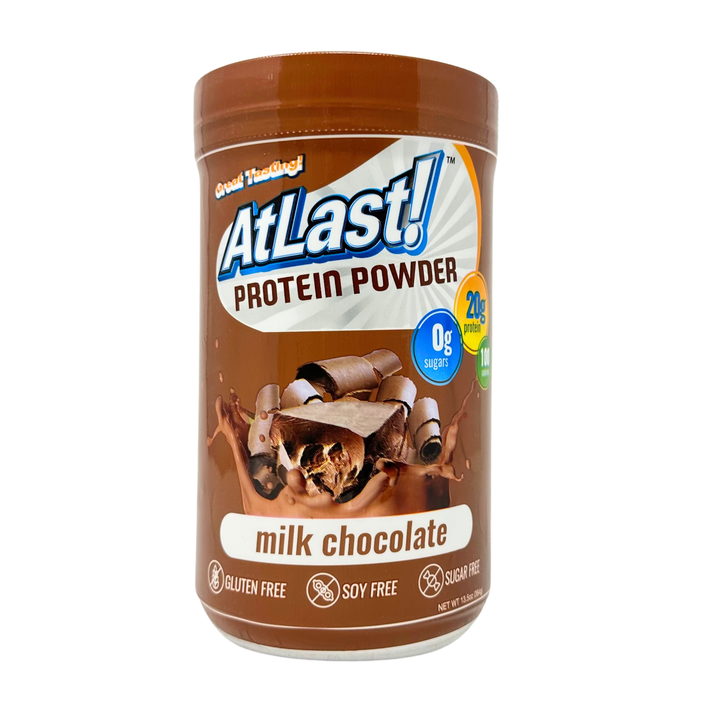 HealthSmart At Last! Light Protein Shake Mix - Milk Chocolate – ProteinWise
