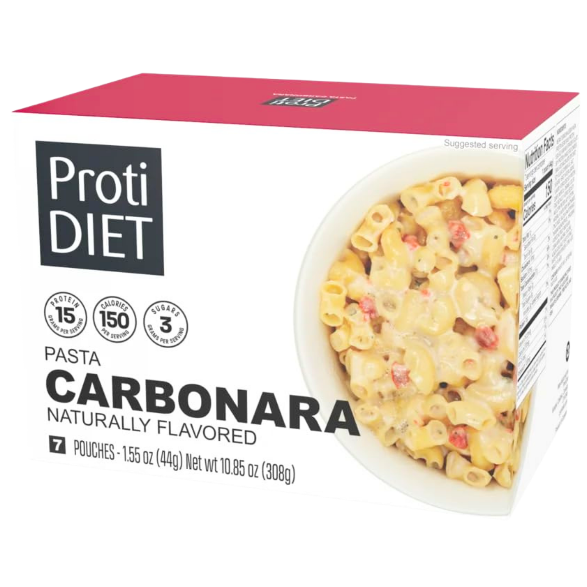 ProtiDiet - Pasta Carbonara - 7/Box – ProteinWise